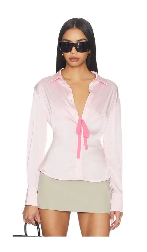 Lioness Angelic Shirt In Pink