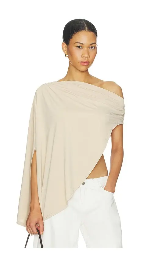 Lioness Reborn Poncho - Stone