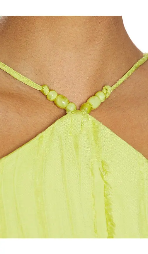YELLOW THE LABEL Banyan Textured Mini Dress