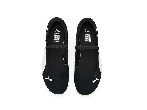 PUMA Replicatch Ballet Shoes Flat Shoes / White/gum