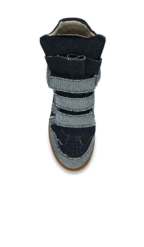 Isabel Marant Étoile Bekett Sneaker In Denim-dark