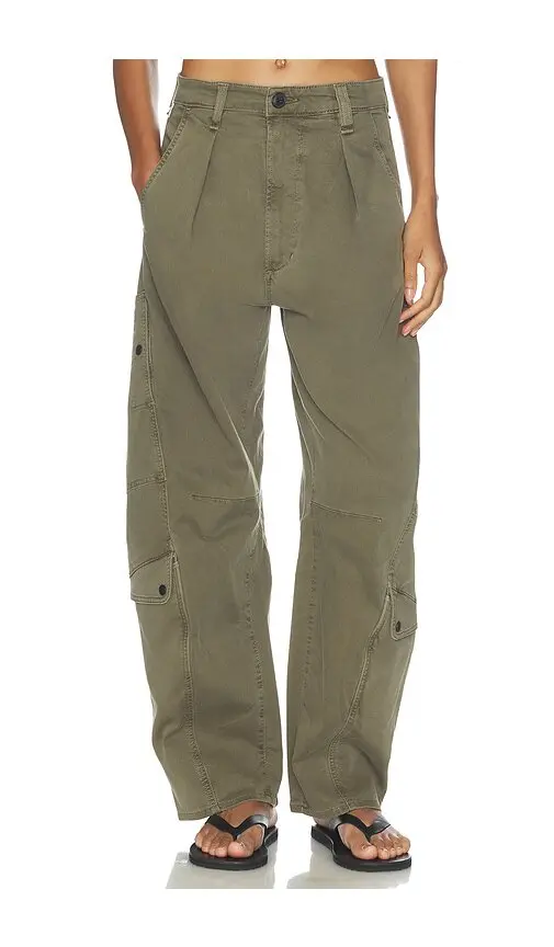 Citizens Of Humanity Ciela Balloon Utility Pant In Grey - Tea Leaf