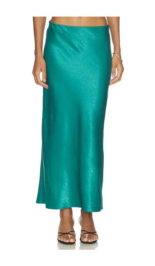 FAVORITE DAUGHTER The Favorite Skirt In Teal