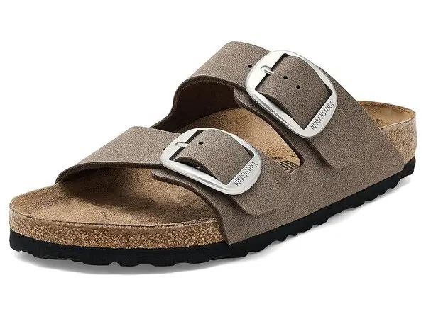 BIRKENSTOCK Arizona Big Buckle Synthetic Sandals Mocha - Brown
