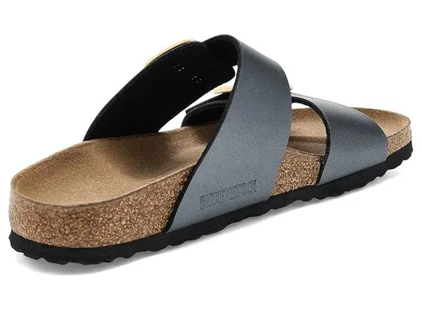 BIRKENSTOCK Sydney Luxe Buckle Sandals - Black