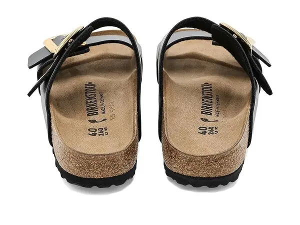 BIRKENSTOCK Sydney Luxe Buckle Sandals - Black