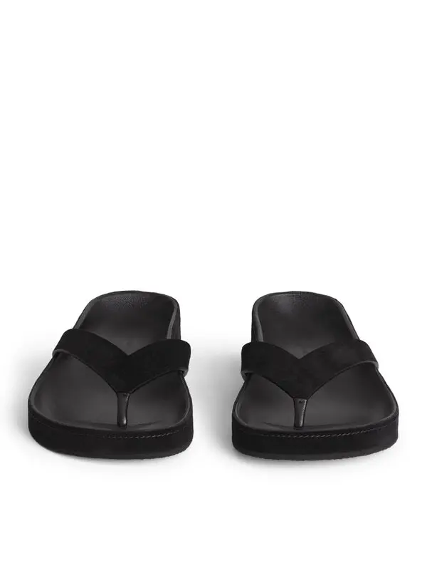 Phoebe Philo Round Leather Flip Flop