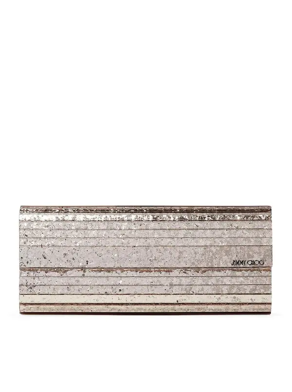 JIMMY CHOO Glitter Clutch Bag - Pink