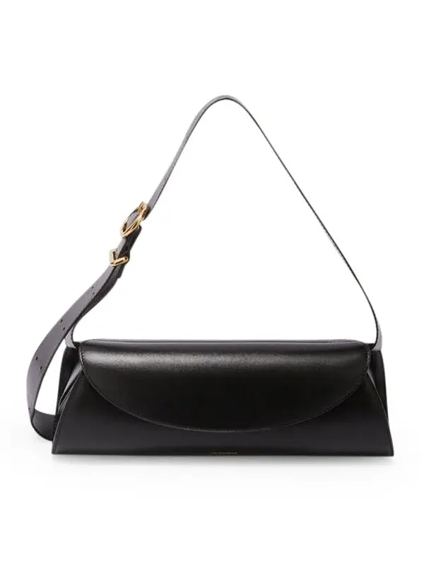 JIL SANDER Small Cannolo Bag - Black
