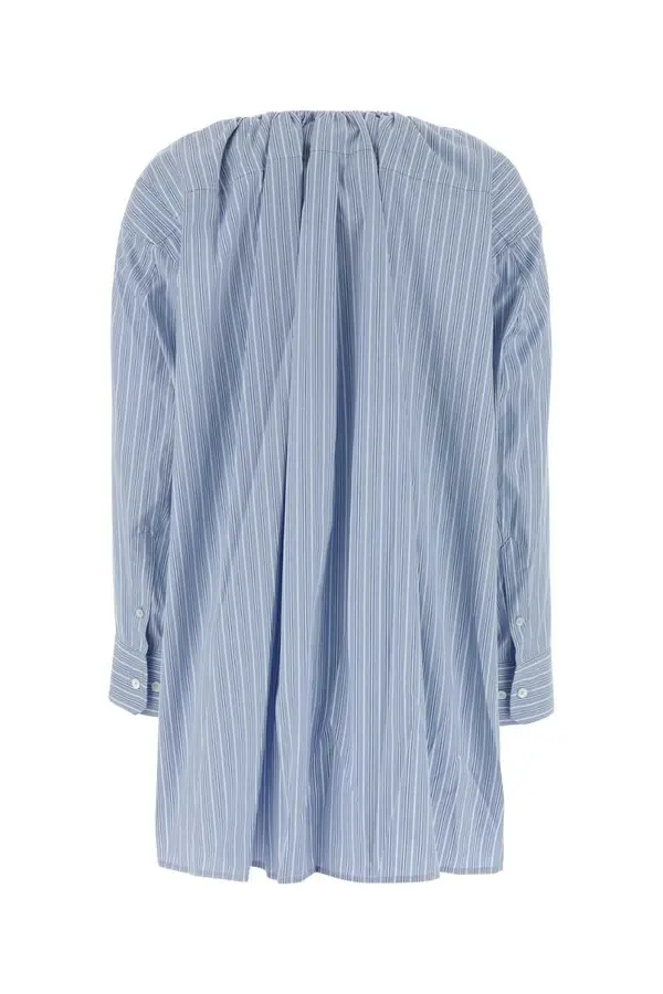 Alexander Wang Embroidered Poplin Shirt Dress