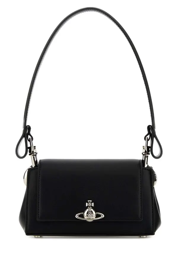 VIVIENNE WESTWOOD Small Hazel Shoulder Bag - Black