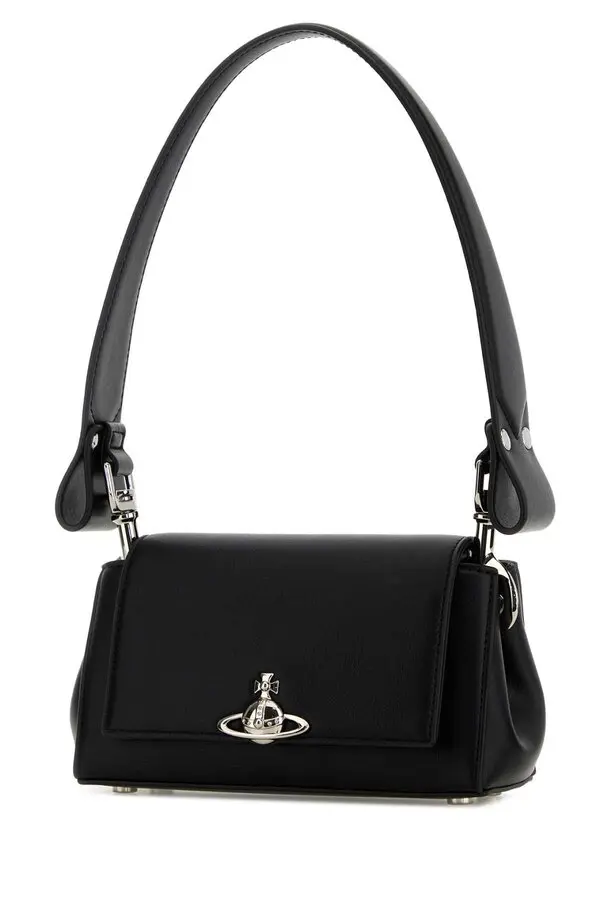 VIVIENNE WESTWOOD Small Hazel Shoulder Bag - Black