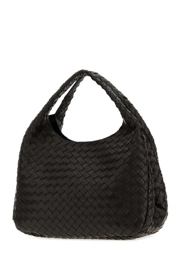 Bottega Veneta Large Campana Shoulder Bag - Brown