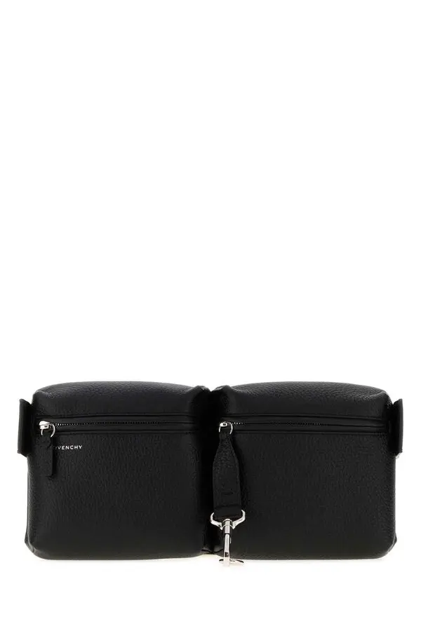 Givenchy Multipocket Canvas Bumbag - Black