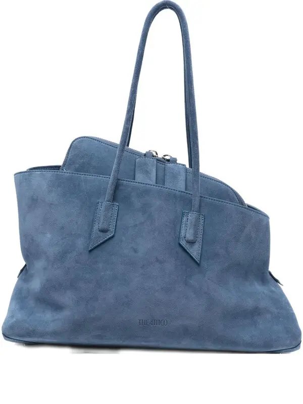 Attico La Passeggiata Medium Leather Shoulder Bag - Multicolor