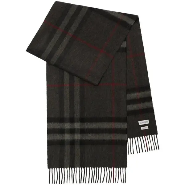 Burberry Grey Scarves - Gray