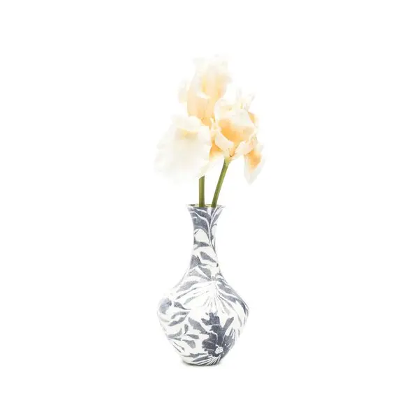 Cult Gaia Ivory Vase Clutch Bag