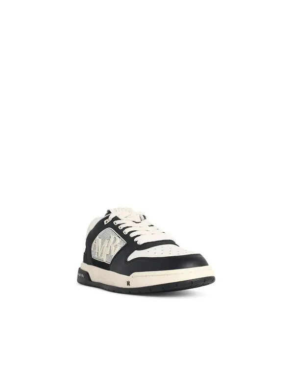 Amiri Ma Quad Debossed Classic Low Leather Blend Sneakers