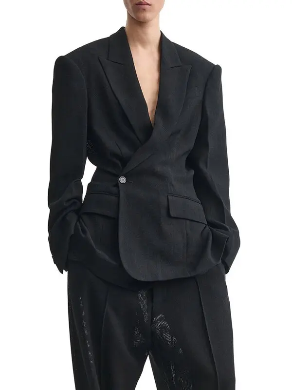 Phoebe Philo Lightweight Single-breasted Tailored Jacket