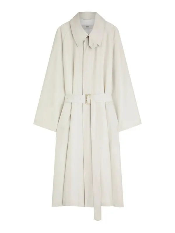 Phoebe Philo Silk Blend Trench Coat - Multicolor