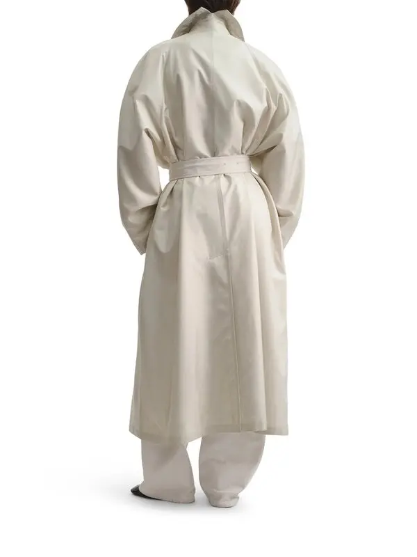 Phoebe Philo Silk Blend Trench Coat