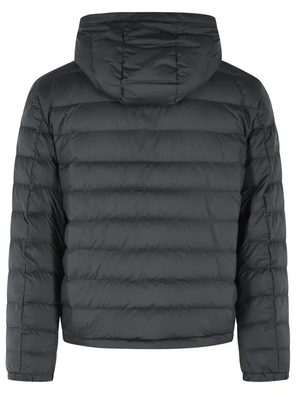 Moncler Vermeil Short Hooded Down Jacket - Black