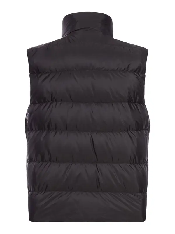 Prada Padded Feather Jacket In Re-nylon