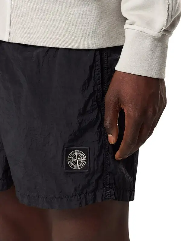 Stone Island Compass Logo Swimsuit - Black