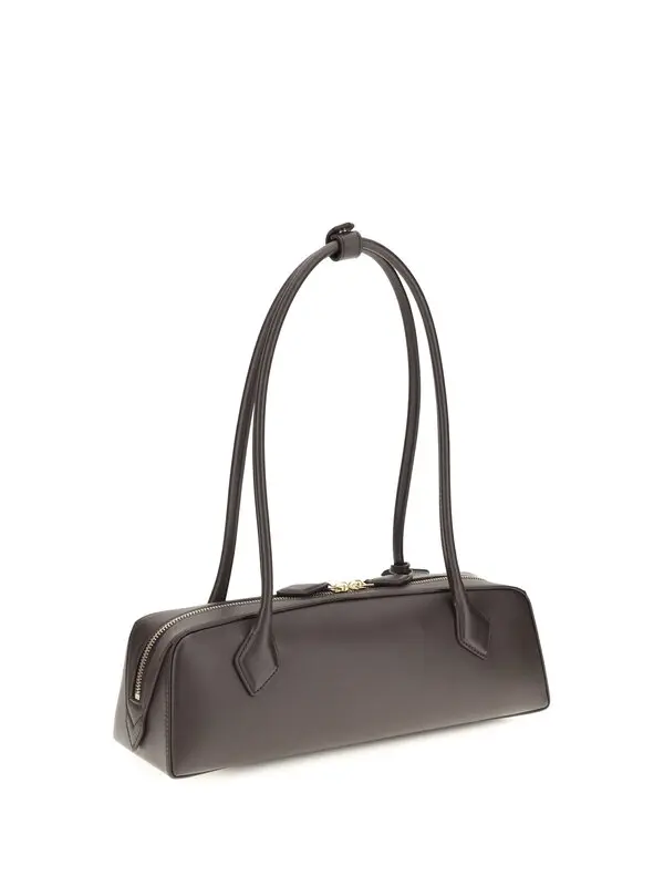 Alaïa Small Le Teckel Shoulder Bag - Brown