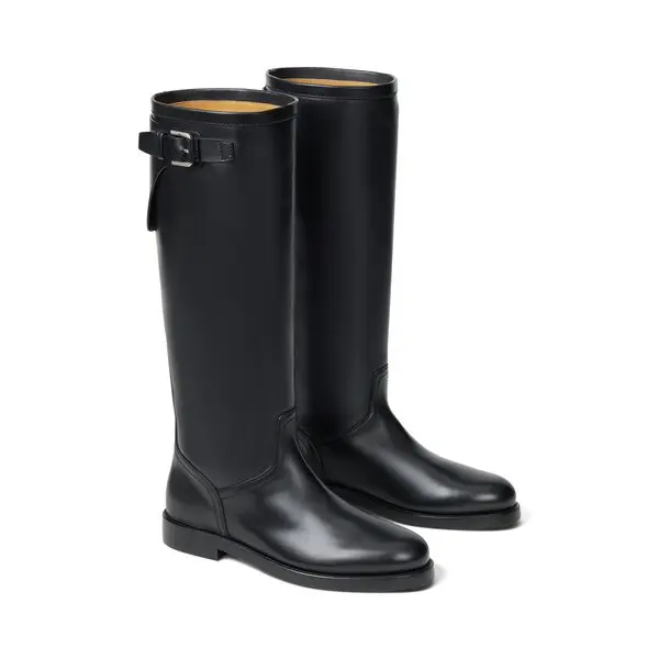 Ralph Lauren Sawyer Calfskin Boot