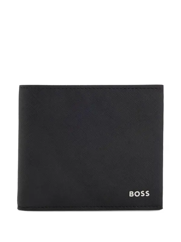 BOSS Logo-plaque Bifold Wallet