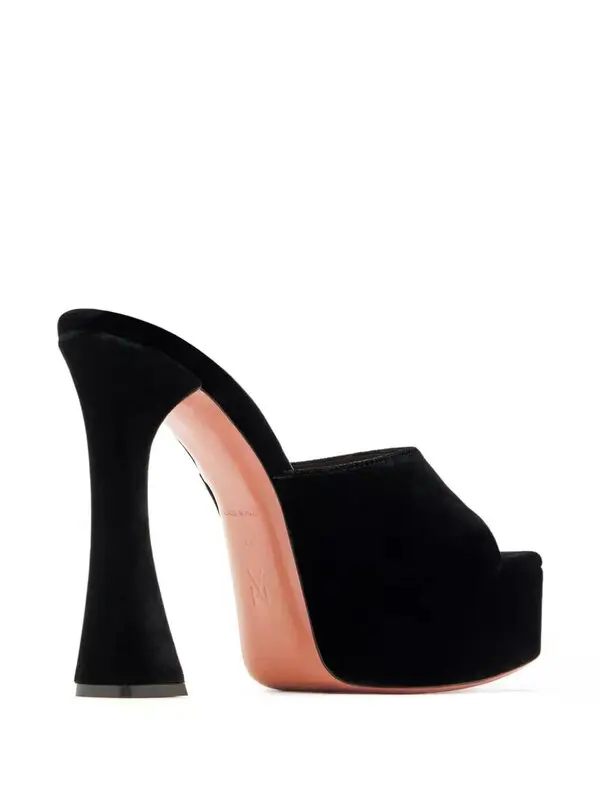 Amina Muaddi Dalida Platform Sandals