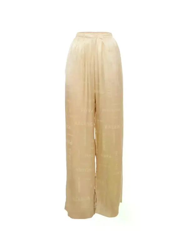 Balenciaga Logo Jacquard Trousers