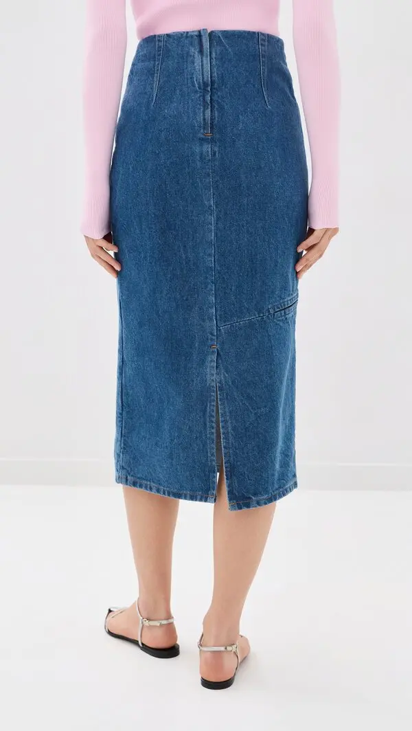 JIL SANDER Denim Skirt