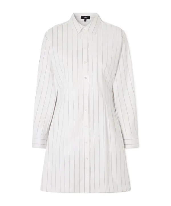 Theory Striped Mini Dress