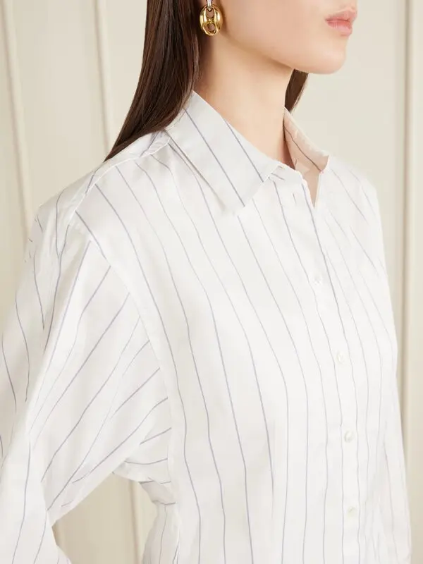 Theory Striped Mini Dress