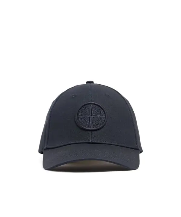 Stone Island Logo Cotton Baseball Cap