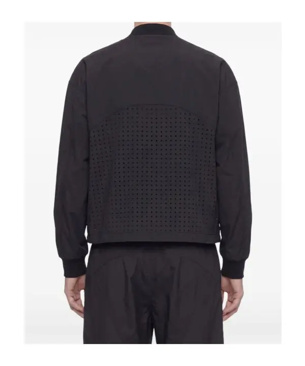 Herno Perforated-panel Bomber Jacket