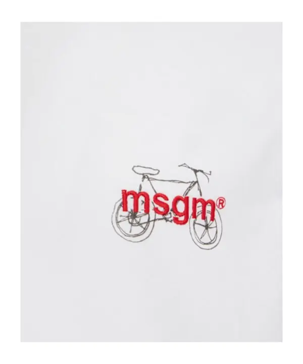 MSGM Logo Cotton T-shirt