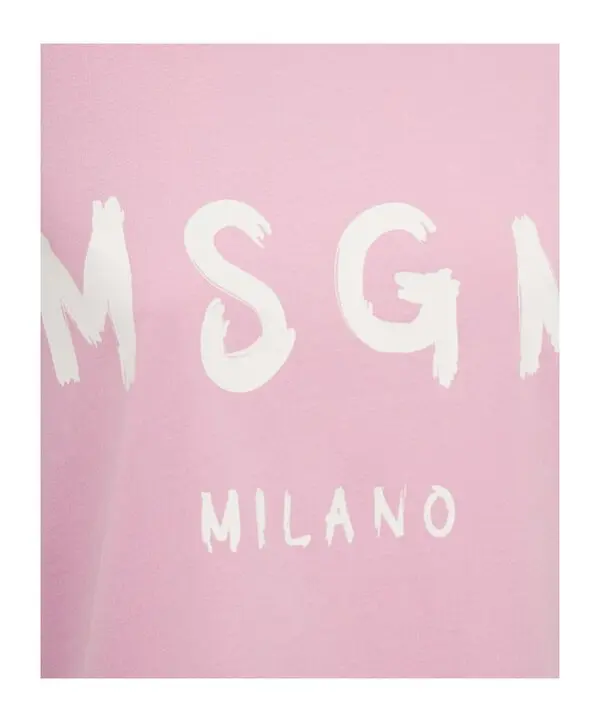 MSGM Logo Cotton T-shirt