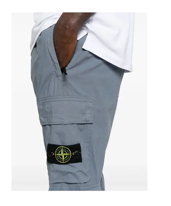 Stone Island Paracadute Regular-tapered-fit Cargo Trousers