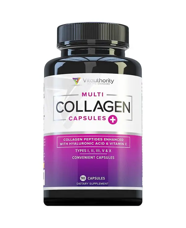VITAUTHORITY Multi Collagen Capsules - Capsule Is Clear