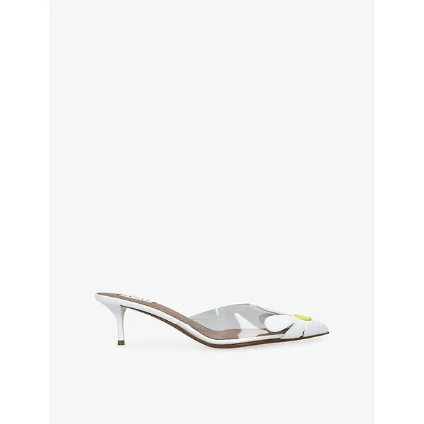 Alaïa Azzedine Bloom 55 Leather Mules