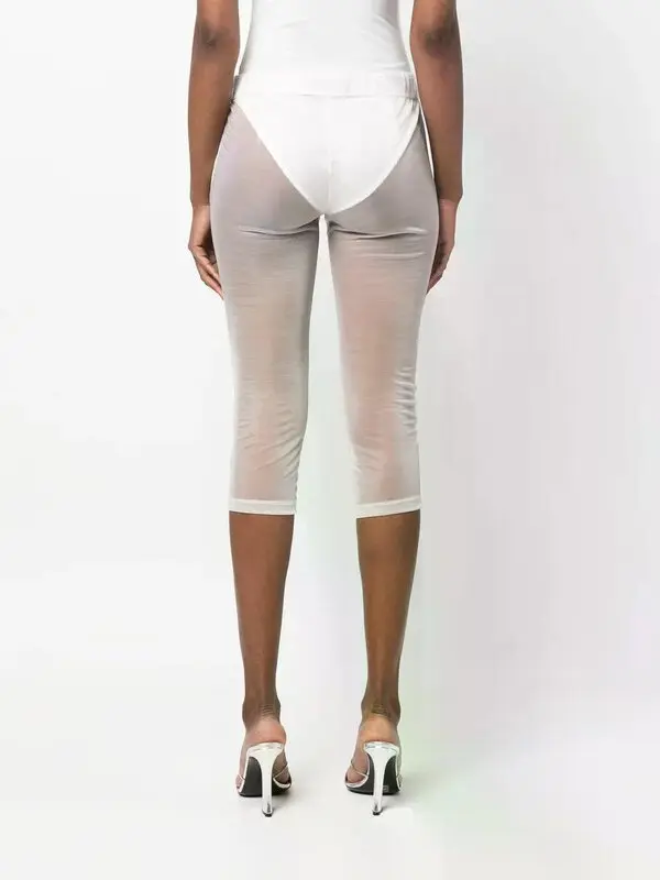 Dsquared2 Cropped Mesh Leggings