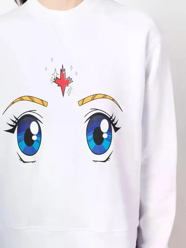 Dsquared2 Graphic Print Crew Neck Sweatshirt