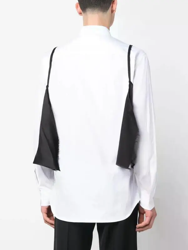 Dsquared2 Layered Lace-embellished Shirt