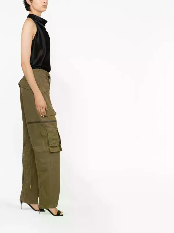 Dsquared2 Tapered Cargo Trousers With Patch Detail