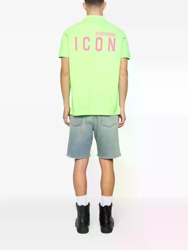 Dsquared2 Be Icon Tennis Polo Shirt