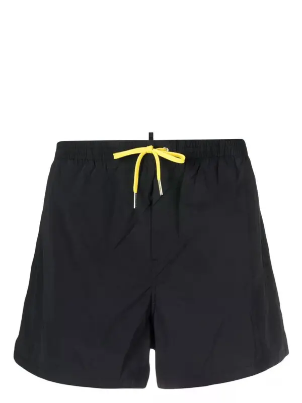 Dsquared2 X Pac-man Logo Swim Shorts - Black