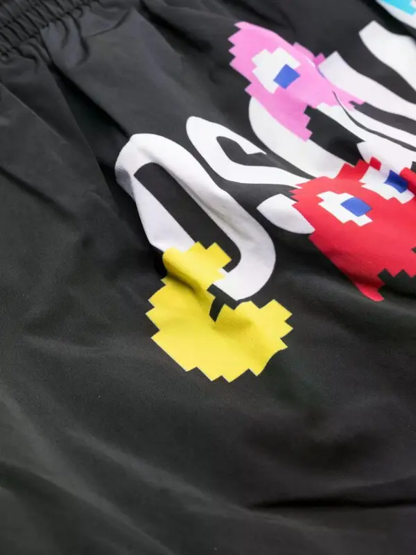 Dsquared2 X Pac-man Logo Swim Shorts